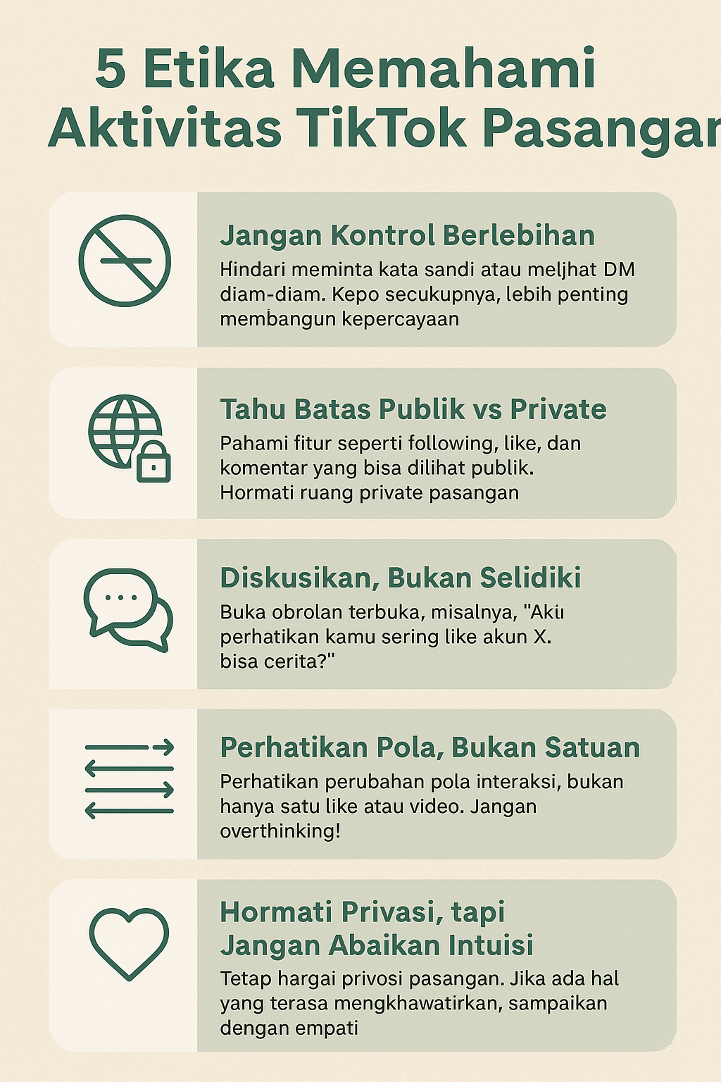 Cara Memantau Aktivitas Tiktok Pasangan: Kepercayaan & Terbuka